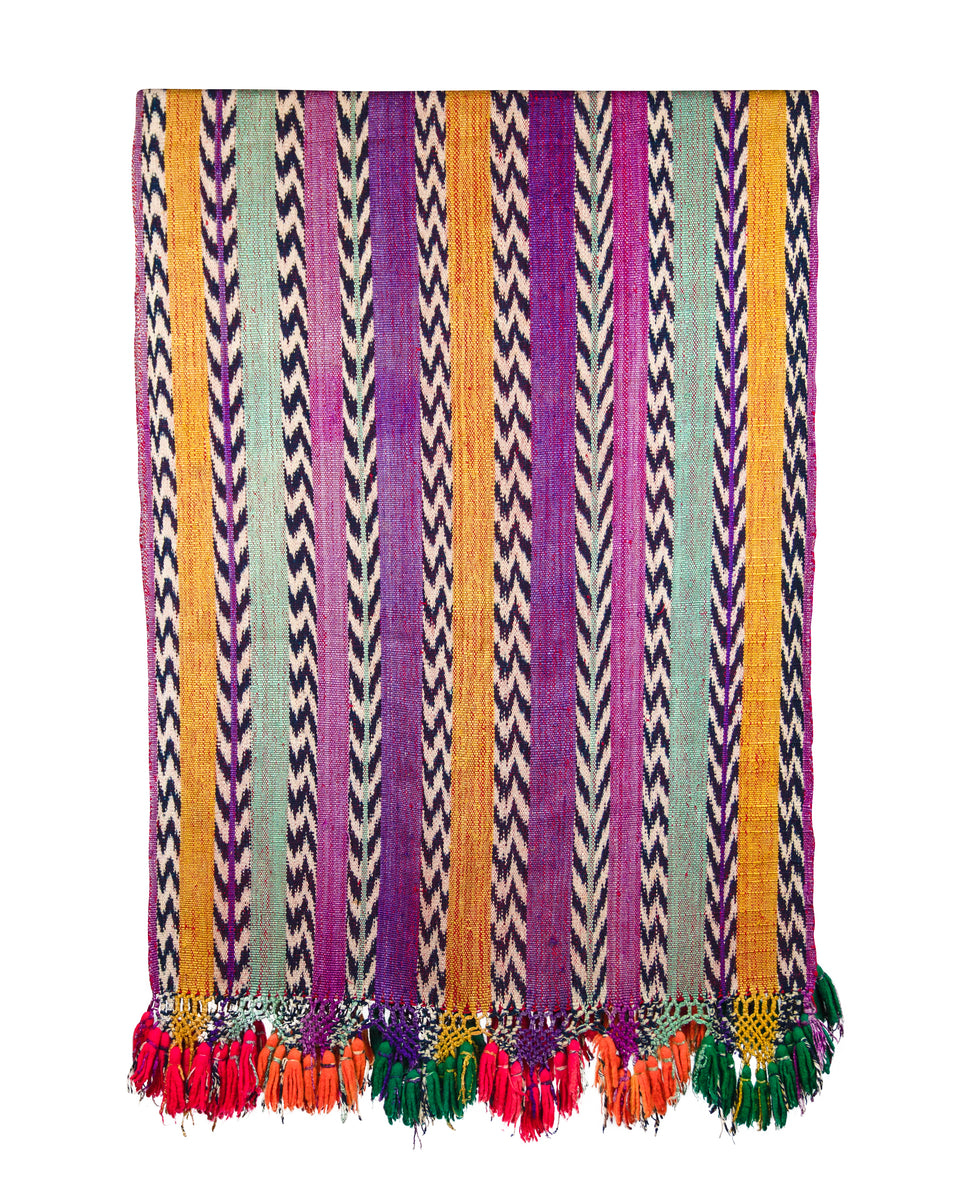 Guatemalan Rebozo Multi-Color Shawl | Indigo Attire – IndigoAttire